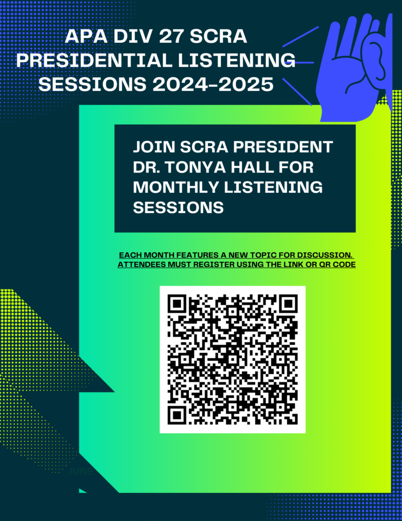 2024-2025 Presidential Initiatives – SCRA